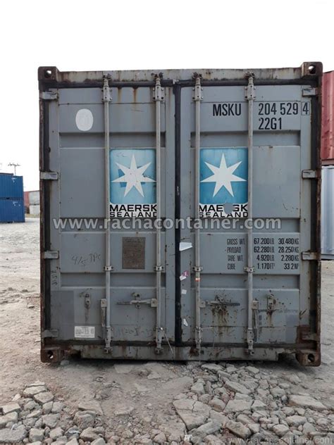 ตู้คอนเทนเนอร์ มือสอง 20 ราชาคอนเทนเนอร์