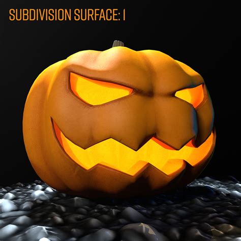 Pumpkin Free 3d Model C4d Fbx Free3d