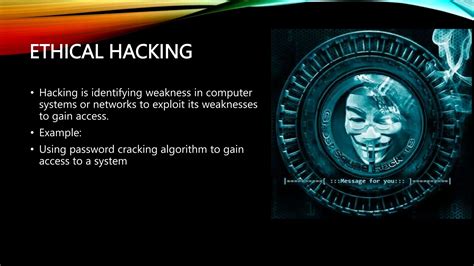Learn What Is Ethical Hacking And Who Is Ethical Hackerspptx