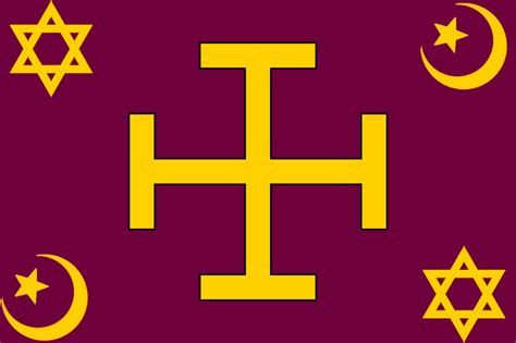 Flag Of The Kingdom Of Jerusalem By Arthurdrakoni On Deviantart