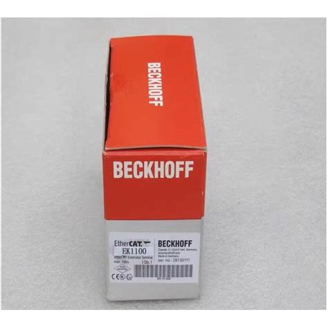 New Beckhoff Beckhoff Ek1100 Plc Sps Module Mro Parts Store