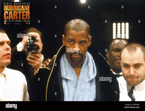 The Hurricane Aka Hurricane Carter Denzel Washington Center 1999