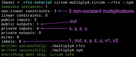 How To Construct A Rank One Constraint System R1cs