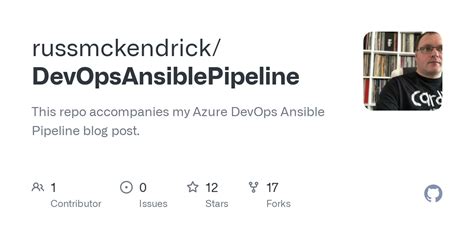 github russmckendrick devopsansiblepipeline this repo accompanies my azure devops ansible