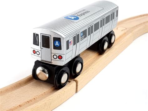 Muni Pals Munipals New York City Subway Wooden Railway B Division A
