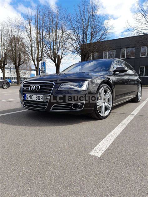 Audi A8 2012 From Lithuania Plc Auction