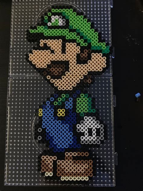 Luigi Perler Bead Art Etsy
