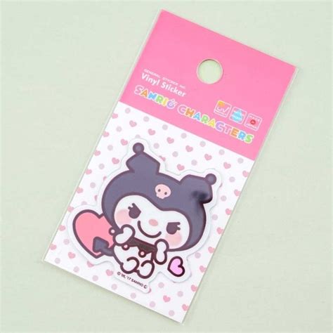 Sanrio Characters Vinyl Sticker Kuromi Sanrio Characters Vinyl