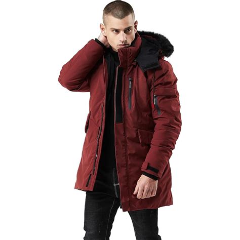 13mo Finance Ween Charm Mens Warm Parka Ski Jacket Water Resistant
