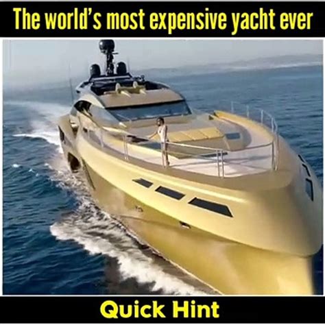 World S Most Expensive Yacht Ever Built The History Supreme Yacht