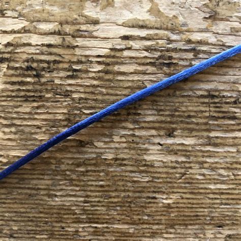 Satin Rattail Cord 3mm Blue Haberdashery The Stitchery