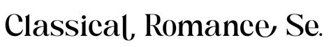 Classical Romance Semi Bold Font Webfont And Desktop Myfonts