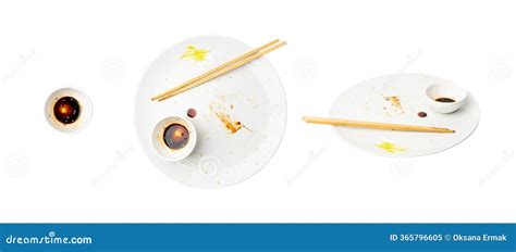 Spilled Soy Sause Isolated Teriyaki Drops Oyster Sauce Balsamic Vinegar Puddles On White