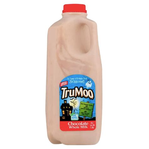 Trumoo Chocolate Whole Milk Half Gallon Water Butlers