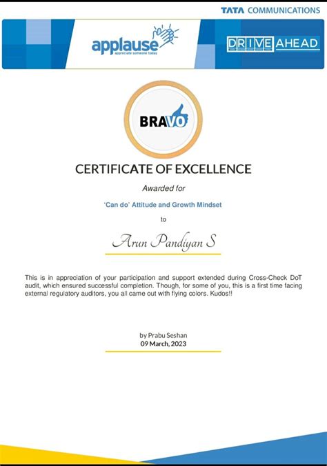 Arun Pandiyan On Linkedin Kudos