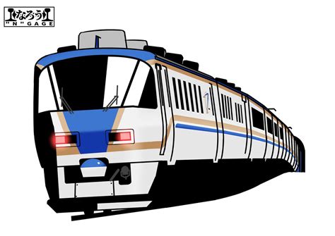 「北陸新幹線開業25周年。 なろうgage 」牛🐄のイラスト