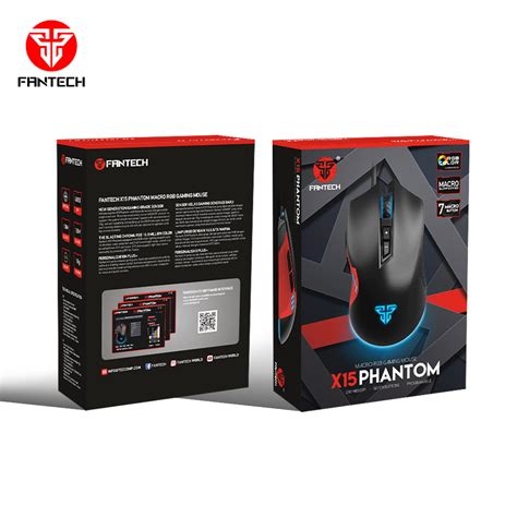 FANTECH X15 Phantom Macro RGB Gaming Mouse FANTECH