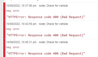 Httperror Response Code Bad Request On Accessing V