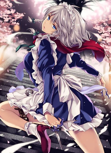 東方 十六夜咲夜妖々夢 もねてぃ Booth通販のイラスト Pixiv 美しいアニメアート 十六夜咲夜 漫画の女の子