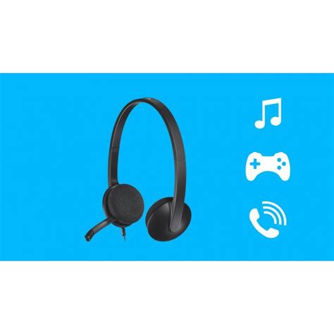 Casque Usb Logitech H340 Avec Microphone Anti Parasite Au Maroc