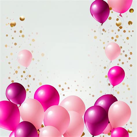 Free Pink Happy Birthday Background