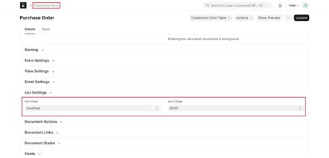 How To Display Modified Date In List View Customize Erpnext Frappe Forum