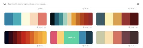 How To Present Color Palette Previews With Unlimited Number Of Colors Ruidesign