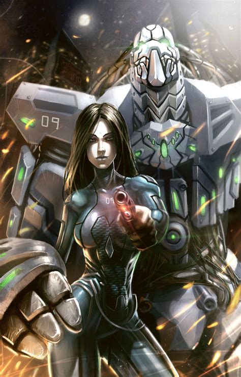 Pin Su Cyberpunk Art