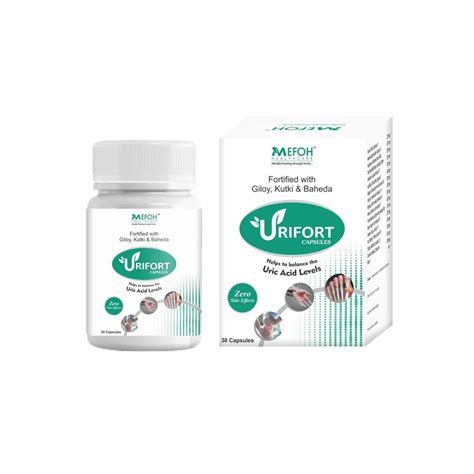 Herbal Uric Acid Capsules Packaging Type Bottle 500 Mg At ₹ 199