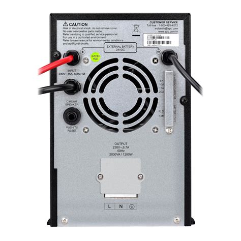 Apc Back Ups Va V Without Battery With Selectable Charger And