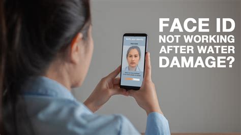 Face ID Not Working After Water Damage How To Fix It