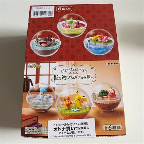 【包順豐店櫃自取】（每款不同價，請睇內文） 日本 Re Ment 生態球 水晶球 Pokemon 寵物小精靈 精靈寶可夢 Ex 帕底亞的冒險