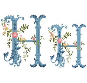 Novelty Font Letter H Lettering Fonts Lettering Novelty