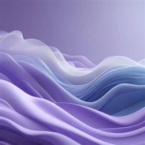 Elegant Abstract Background With Fluid Shapes And Soft Gradients With Simple Colors Stock Image
