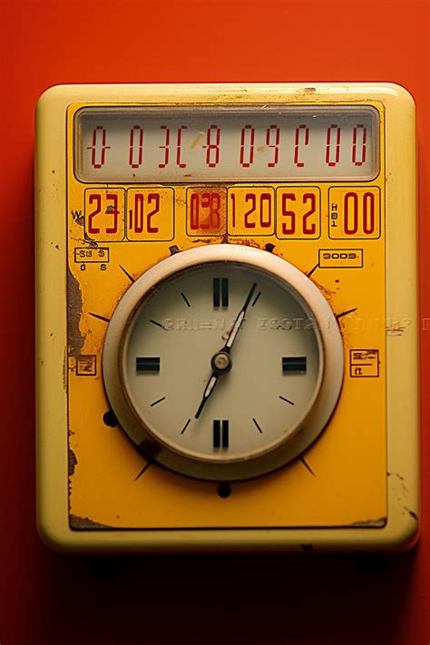 Free Decoration Flower Holiday Background Images Wall Clock Clock Timepiece Yellow Background