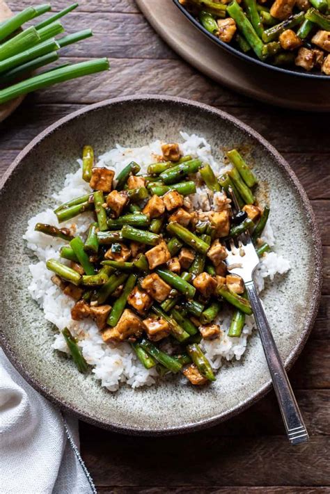 Stir Fried String Beans With Tofu In Black Bean Sauce Kitchen Confidante