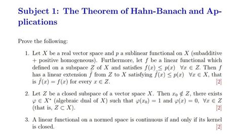 Solved Home Work Functional Analysis Math Chapter Chegg