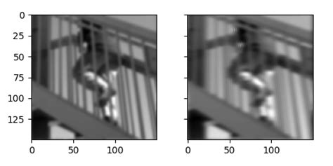 Image Processing Ringing Artifacts Using Fft Based Gaussian Blurring