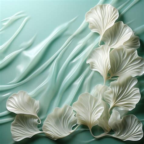 Premium Photo Elegant Background Wax Paper Translucent And Blank Teal