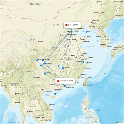 China Southern Airlines Routes 2026 Map With All Flights Flight Routes