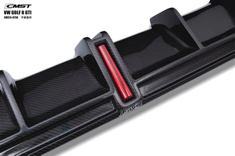 Cmst Tuning Carbon Fiber Rear Diffuser For Volkswagen Gti Mk8 Cargym