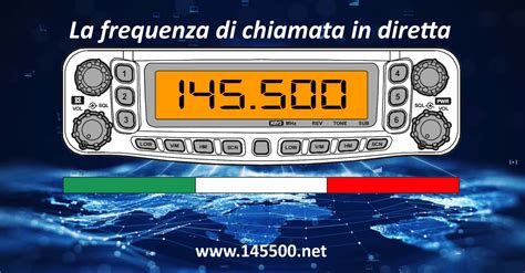 145 500 Mhz Fm Frequenza Monitor Cari Amici Che Siete Come Me Registrati In Questa Pagina