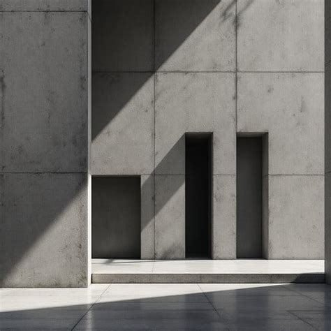 Free Concrete Meets Light Image Minimalist Concrete Architecture