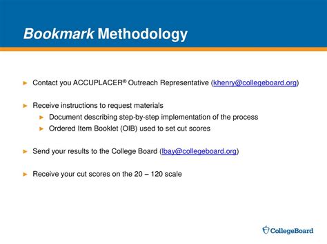 The All Important Placement Cut Scores Ppt Download