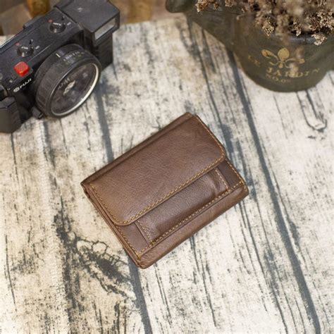 Ví Da Bò Nam Gấp 3 Gento V7029 Gento Leather