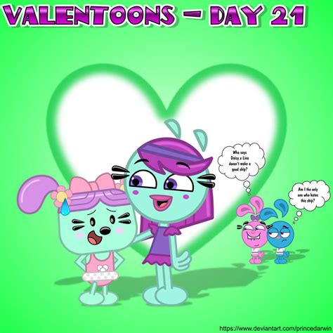 Valentoons Day 21 Daizy X Lina By Linayer327 On Deviantart