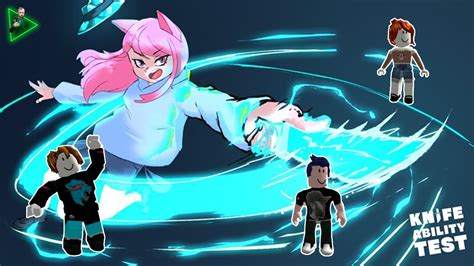 KAT KNIFE ABILITY TESTE ROBLOX GAMEPLAY YouTube