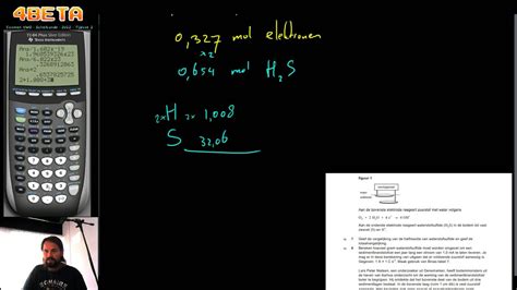 Uitwerking Examen Scheikunde Vwo 2012 Ii Opgave 8 Youtube