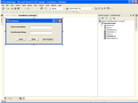 Secured Intranet Messenger Using Msmq In C