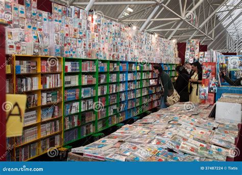 Fumetti Su Esposizione Alla Convenzione Di Festival Del Fumetto A